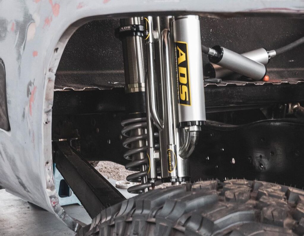Lifted Squarebody Chevy K30 Crew Cab on 38s With a Prerunner Kick