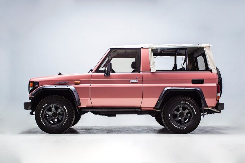 Beautifully Restored Toyota Land Cruiser 73 With a Soft Top ...