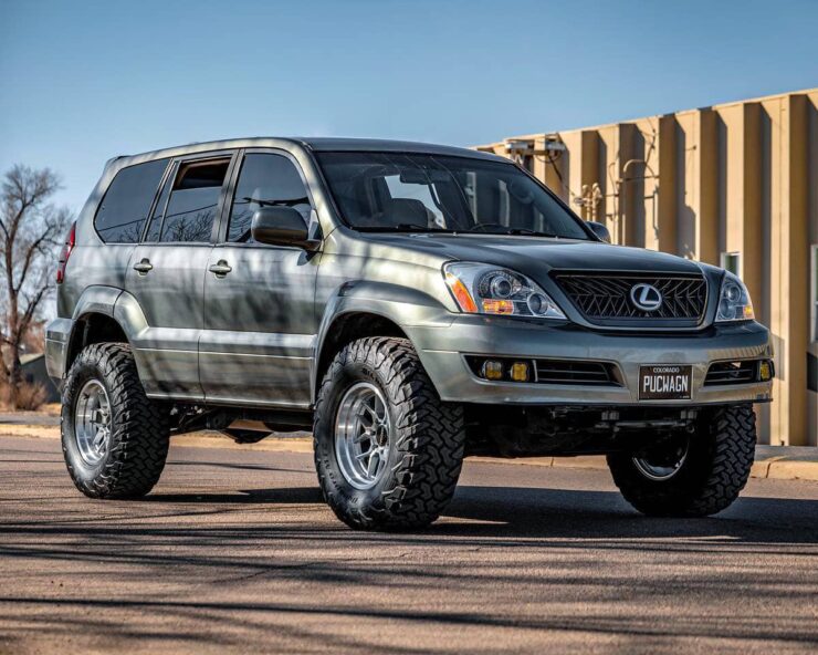 3" Lifted Lexus GX470 with KDSS Suspension on beefy 34" Tires ...