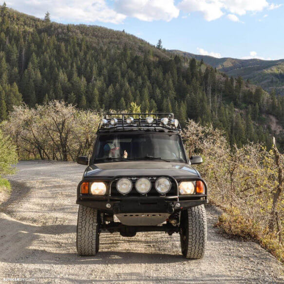 4" Lifted Land Rover Discovery 1 Overland Build on 35 inch Tires