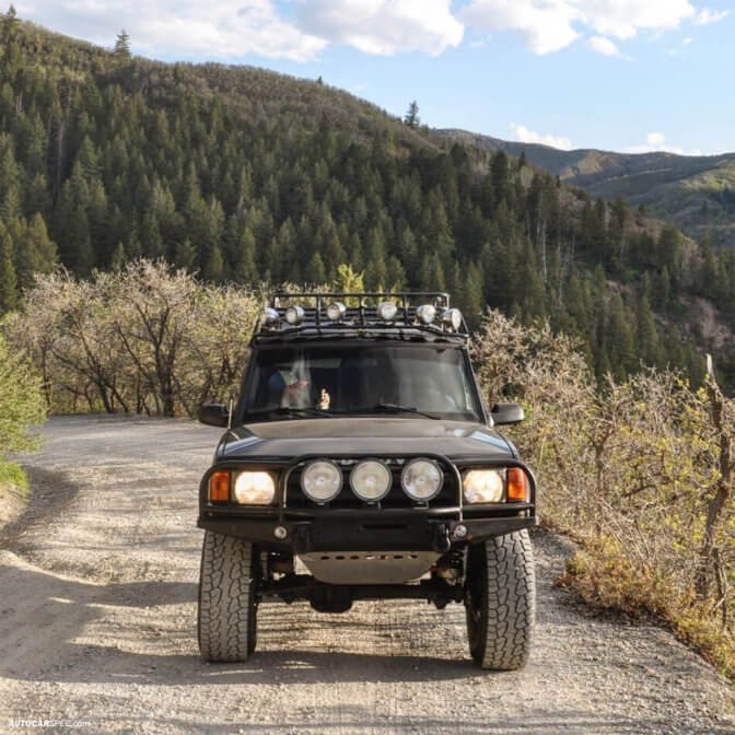 4" Lifted Land Rover Discovery 1 Overland Build on 35 inch Tires