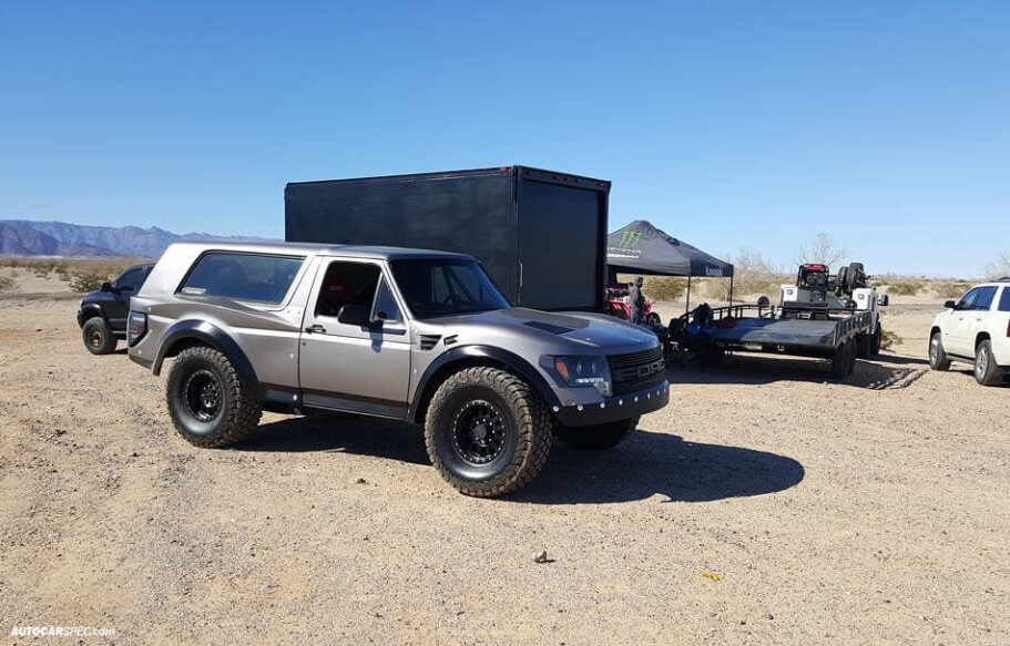 OBS Ford Bronco Prerunner with Gen 1 Raptor Front End - offroadium.com