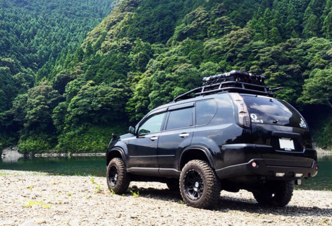 Lifted Nissan X-Trail with Off-road Mods - JDM SUV
