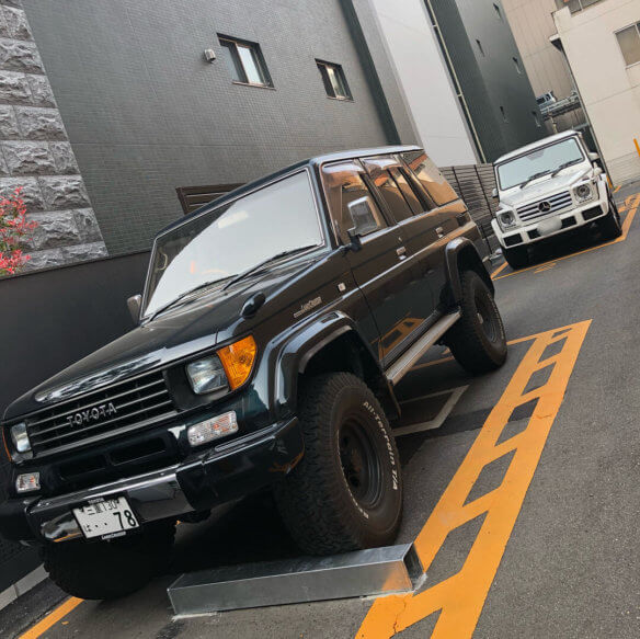 Old Toyota Prado - JDM Land Cruiser 78 With Off-Road Mods