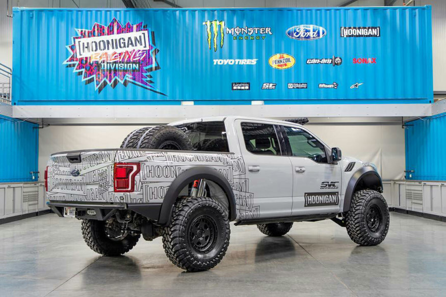Ken Blocks new Ford Raptor Prerunner by SVC Off-road