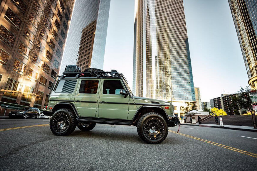 Picture Gallery: Mercedes G-Wagon With Tasteful Off-road Mods
