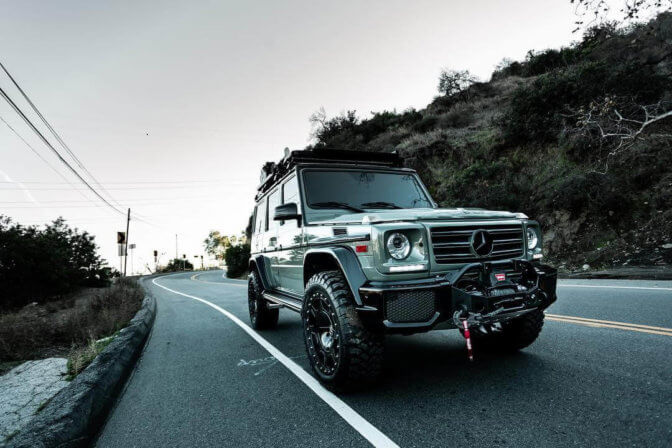 Picture Gallery: Mercedes G-Wagon With Tasteful Off-road Mods