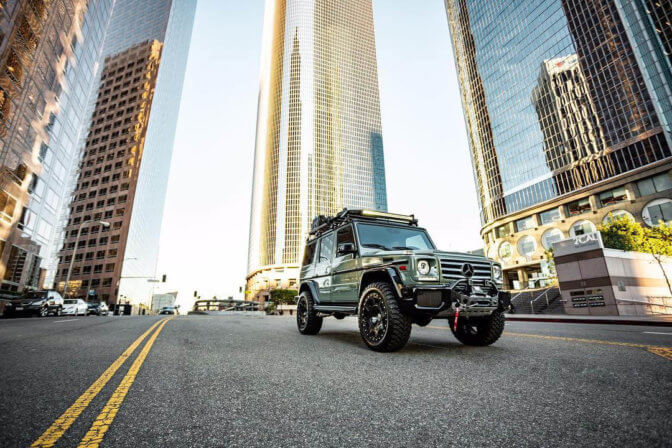 Picture Gallery: Mercedes G-Wagon With Tasteful Off-road Mods
