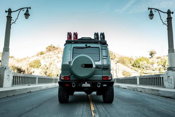 Picture Gallery: Mercedes G-Wagon With Tasteful Off-road Mods