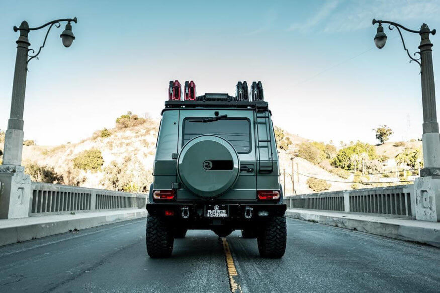 Picture Gallery: Mercedes G-Wagon With Tasteful Off-road Mods