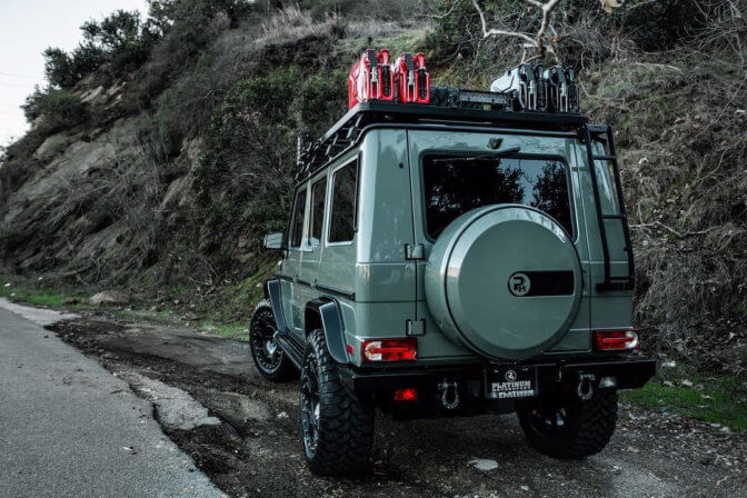 Picture Gallery: Mercedes G-Wagon With Tasteful Off-road Mods