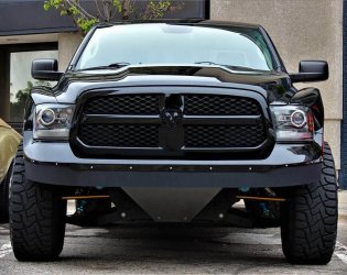 Wide body Dodge Ram 1500 Prerunner on 37 Inch Wheels