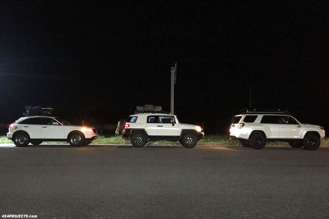 Lifted Infiniti FX35 on 33s Wearing an Off road Outfit