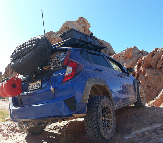 A Lifted Honda Fit Modified for Off-roading - Compact Overland Build
