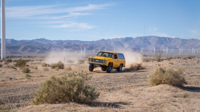 Old School Chevy K5 Blazer PreRunner with Long Travel Suspension