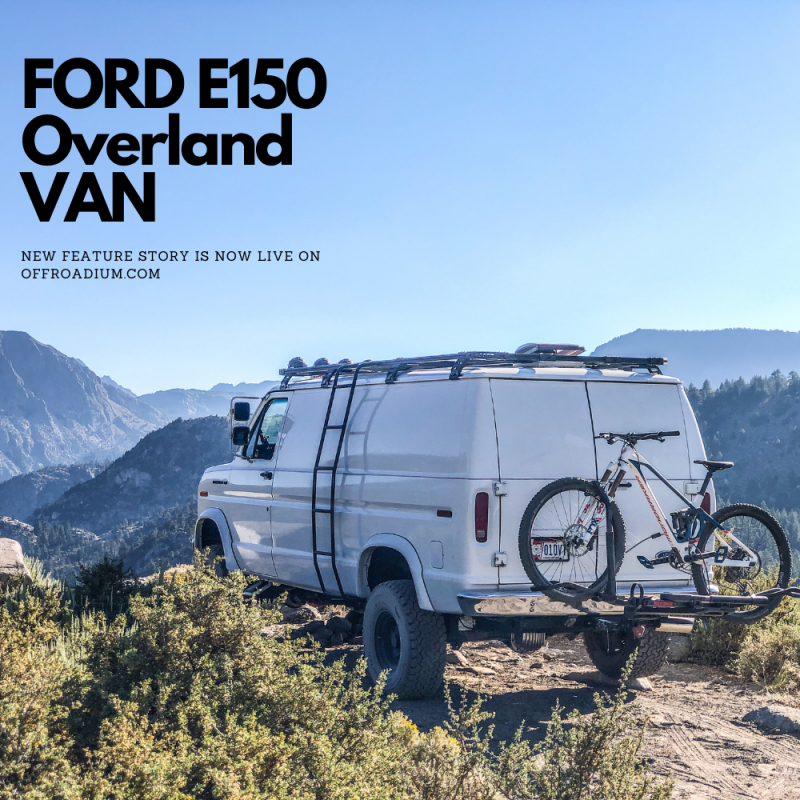 Lifted 1990 Ford E150 Van – Classic Look with a Modern Twist