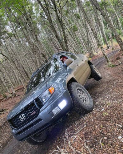Lifted Honda Ridgeline Off road Build on 32-33 Inch Tires + 3" Lift ...