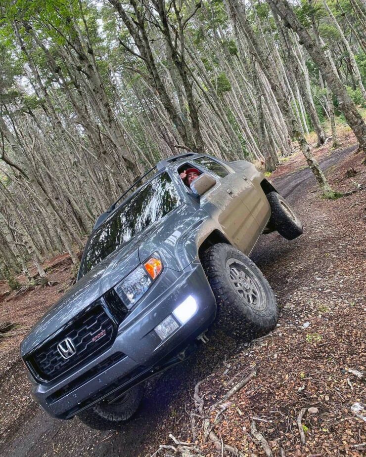 Lifted Honda Ridgeline Off road Build on 32-33 Inch Tires + 3" Lift ...