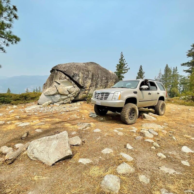 Lifted Cadillac Escalade on 33s vs 35s vs 37 Inch Offroad Wheels & Mods