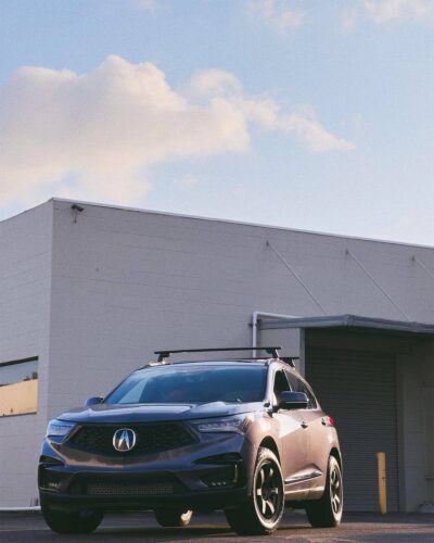 Lifted Acura RDX off road build on 30" All Terrain Tires - offroadium.com