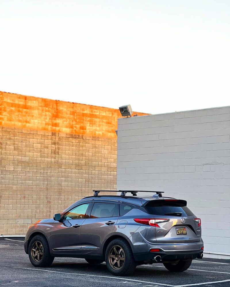 Lifted Acura RDX off road build on 30" All Terrain Tires - offroadium.com