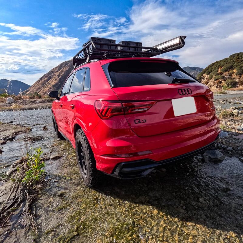Audi Q3 Off road Overland Build on All Terrain Tires
