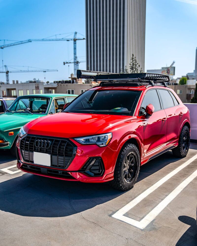 Audi Q3 Off road Overland Build on All Terrain Tires