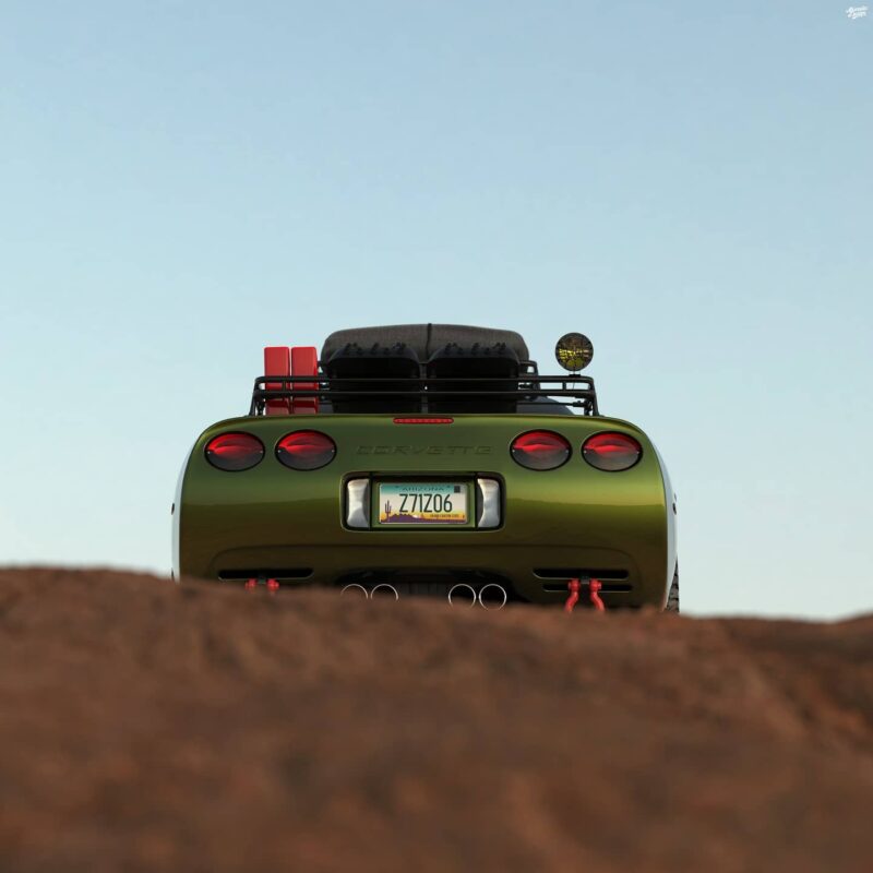Lifted Chevy Corvette C5 Safari Off-road Build Vision