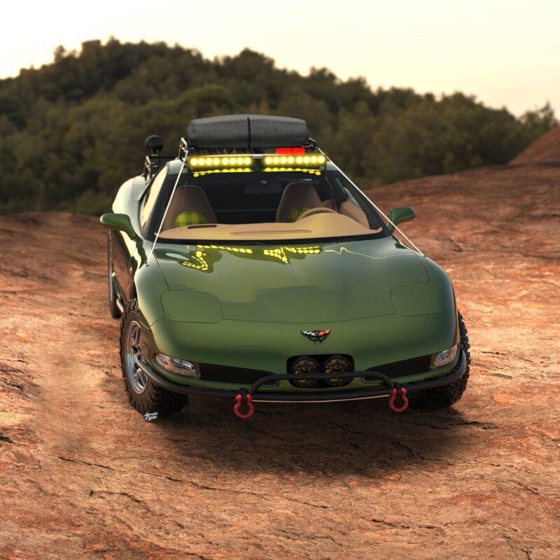 Lifted Chevy Corvette C5 Safari Off-road Build Vision