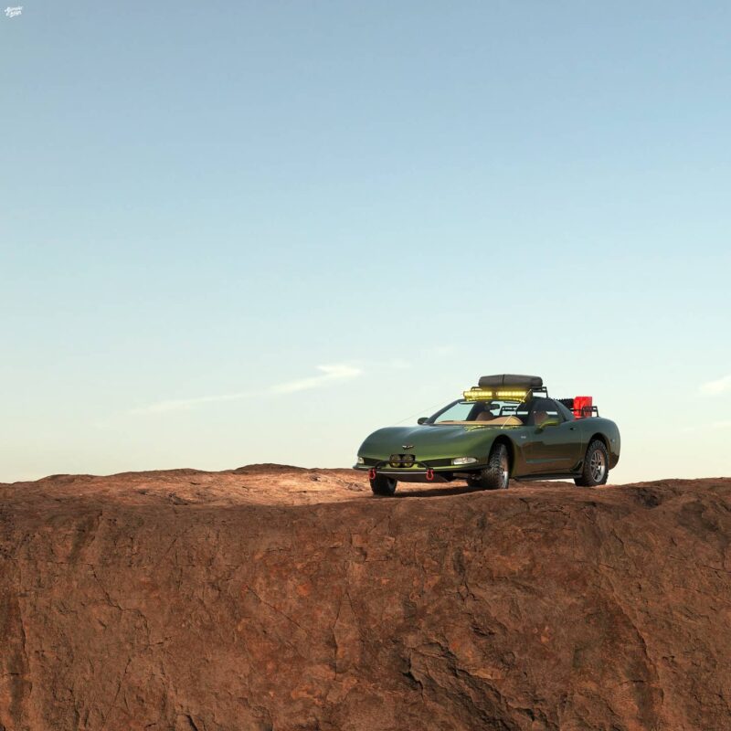 Lifted Chevy Corvette C5 Safari Off-road Build Vision