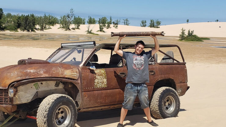 4x4 Off Road Rat Rod Truck Build Based on a Lifted Suburban