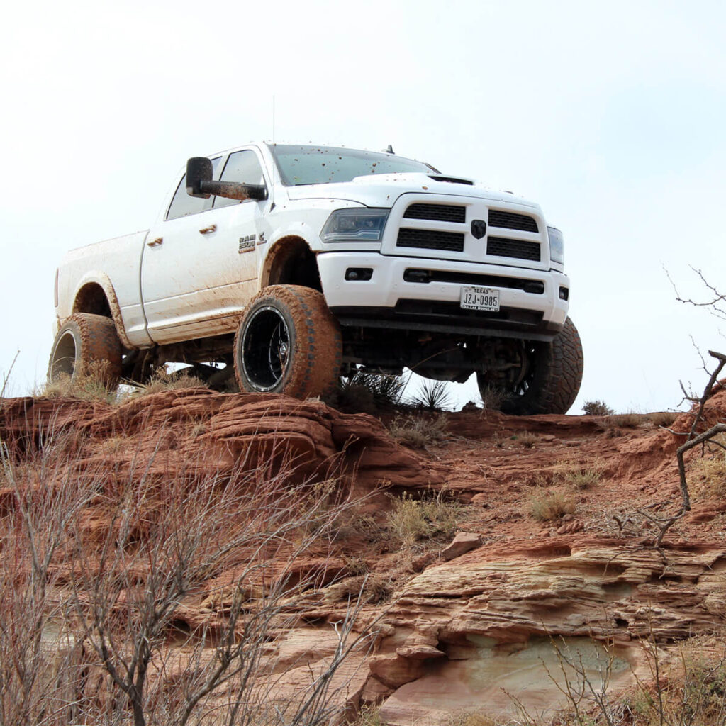 Meet the White Ghost – Lifted 2017 Dodge Ram 2500 Laramie on 37s ...