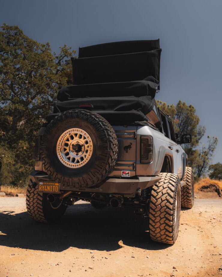 Off-road Modified Ford Bronco Black Diamond Sas with Bestop eTop Power ...