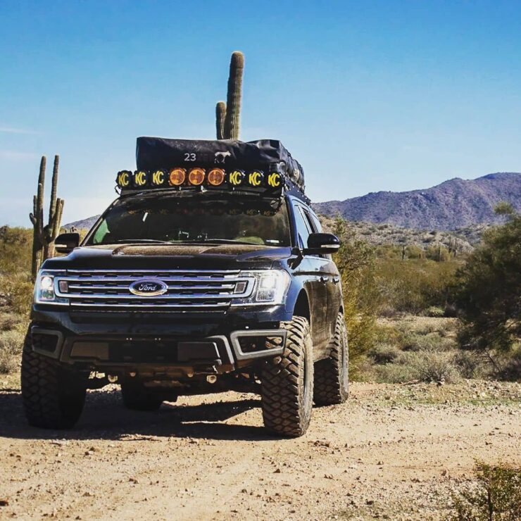 Lifted Ford Expedition on 37s - Off Road Build for Overland Adventures