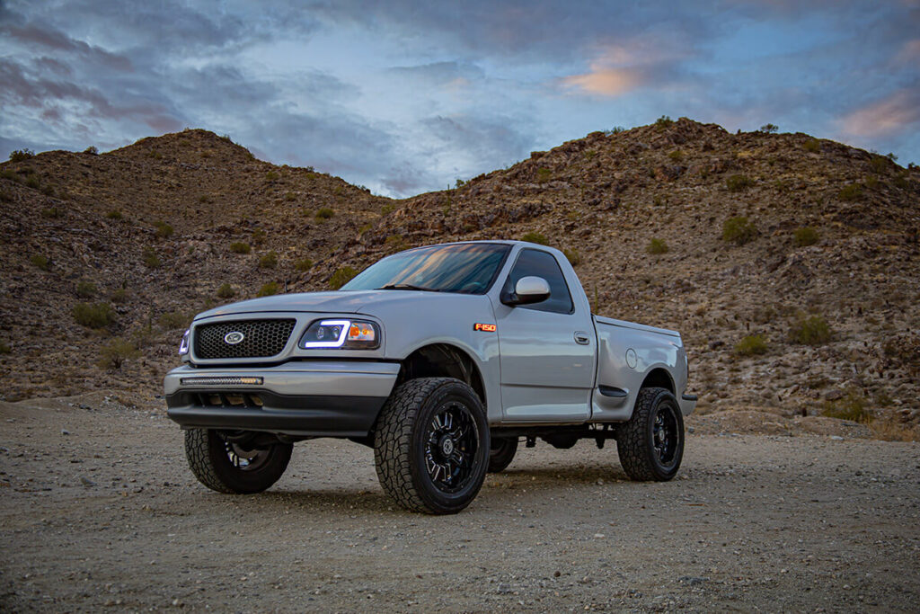 5" Lifted Ford F150 Single Cab Stepside Inspired by the Lightning ...
