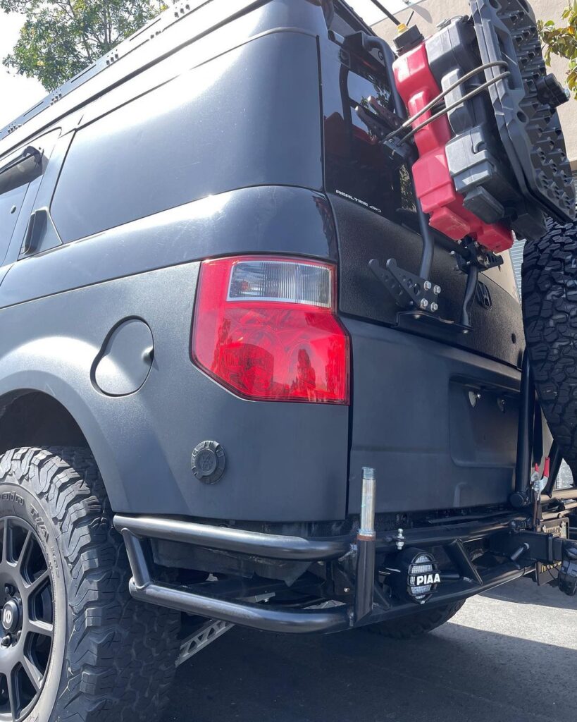 Lifted Honda Element eCamper Off road Build With 30” BFG Tires ...