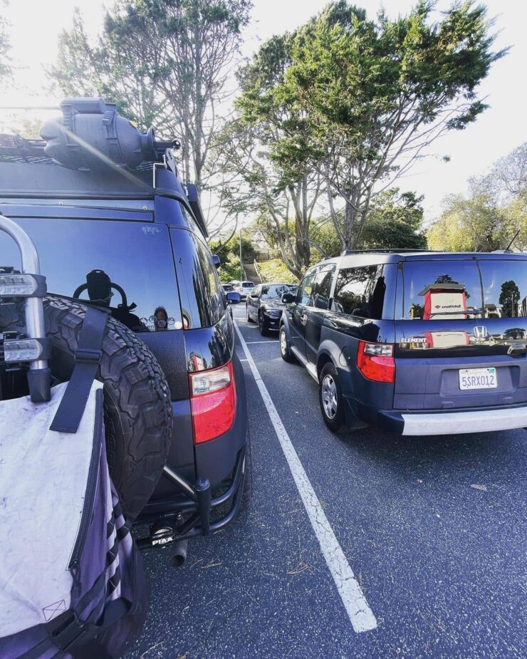 Lifted Honda Element eCamper Off road Build With 30” BFG Tires ...