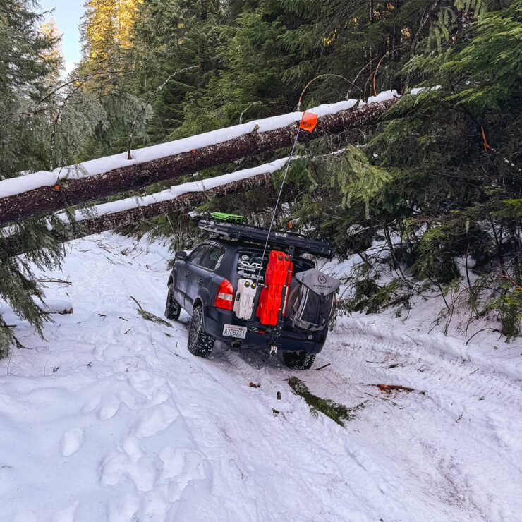 Surprising Hyundai Tucson Overland Build with a Lift & Off-road Tires