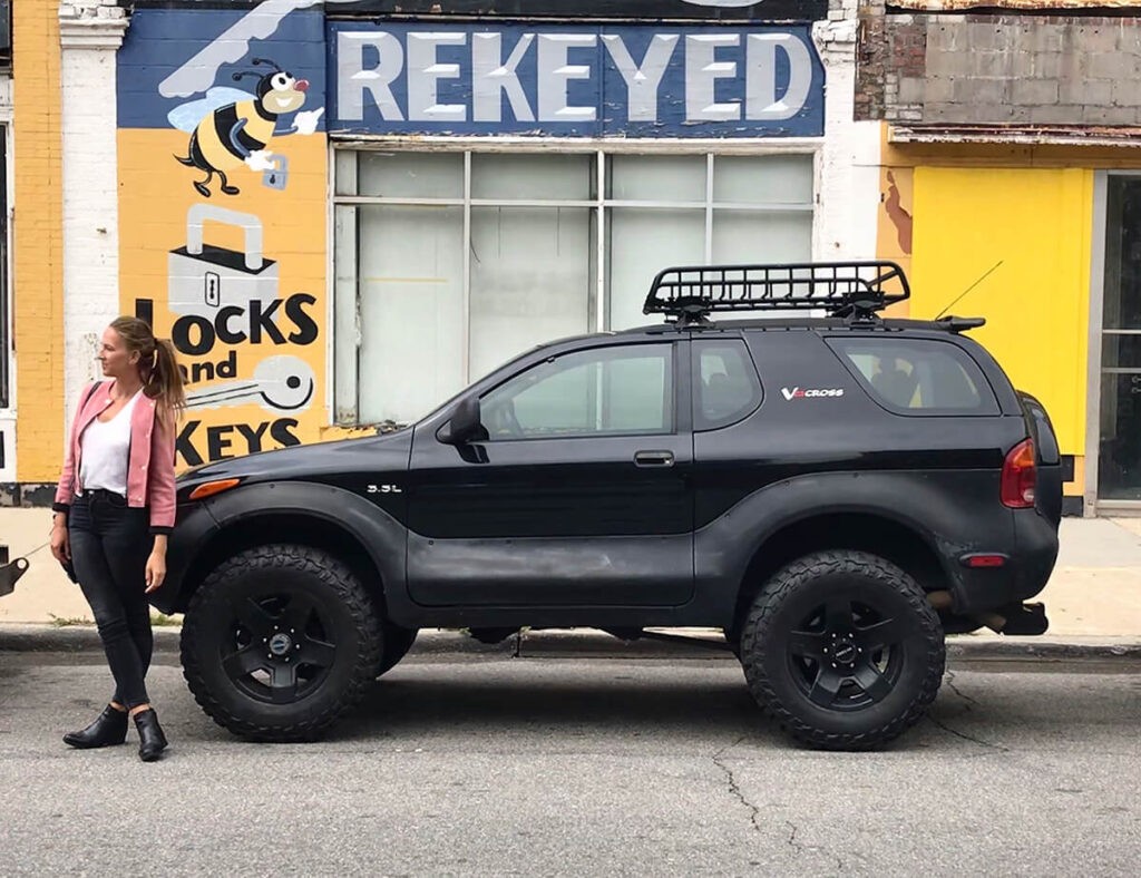 One of Coolest Lifted Isuzu VehiCROSS Off-Road Builds - 33 Inch Tires ...