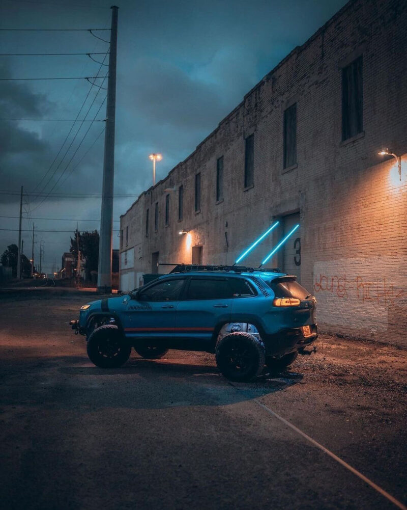 Prerunner-inspired Jeep Cherokee KL Off-road build with a 3-4” lift