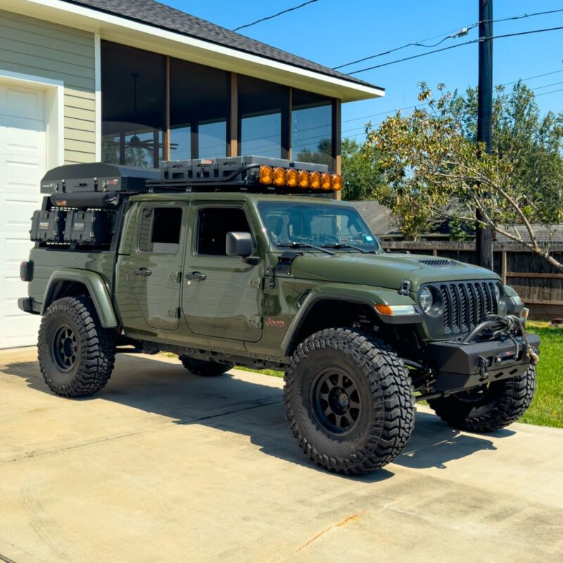 Fully-Loaded Jeep Gladiator Overland Build on 37"s aka "Beartooth"