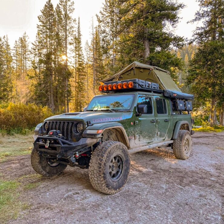 Fully-Loaded Jeep Gladiator Overland Build on 37"s aka "Beartooth"