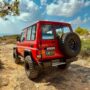 Red Toyota Land Cruiser 70 SWB For Overland Adventures