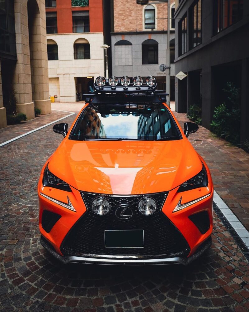 Lifted Lexus NX300 F-Sport With Off-road Mods and M/T Tires
