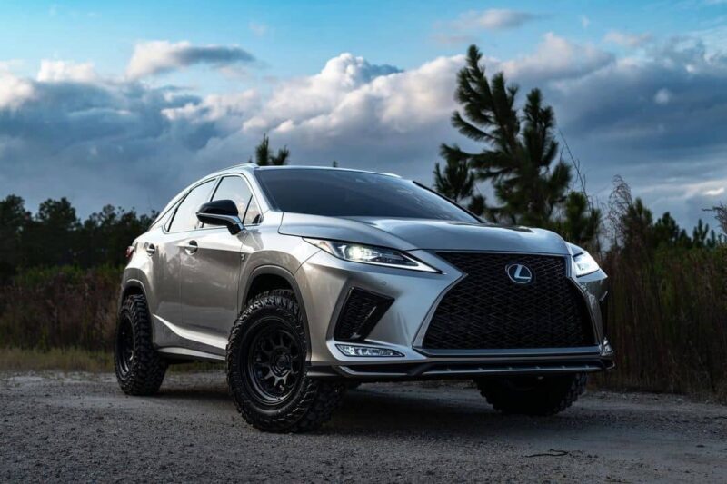 Lifted 2022 Lexus RX350 On 32”s - An Off-road Build For Light Trails ...