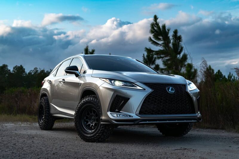 Lifted 2022 Lexus RX350 On 32”s - An Off-road Build For Light Trails ...