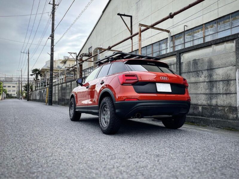 Lifted Audi Q2: Off Road Tires, Wheels & Overland Mods