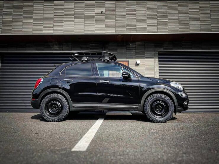 Lifted Fiat 500x With Off-road Mods and Yokohama M/T Wheels ...