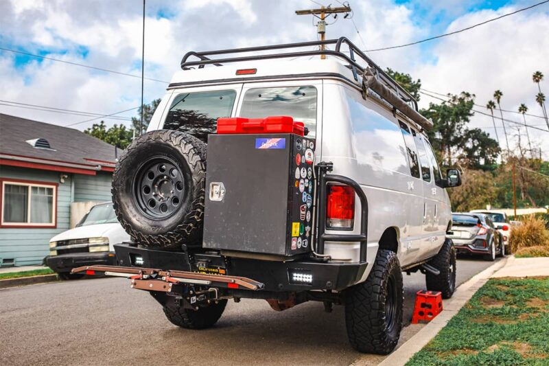 Ford E250 Overland Van Build with 4x4 Conversion & Lockers