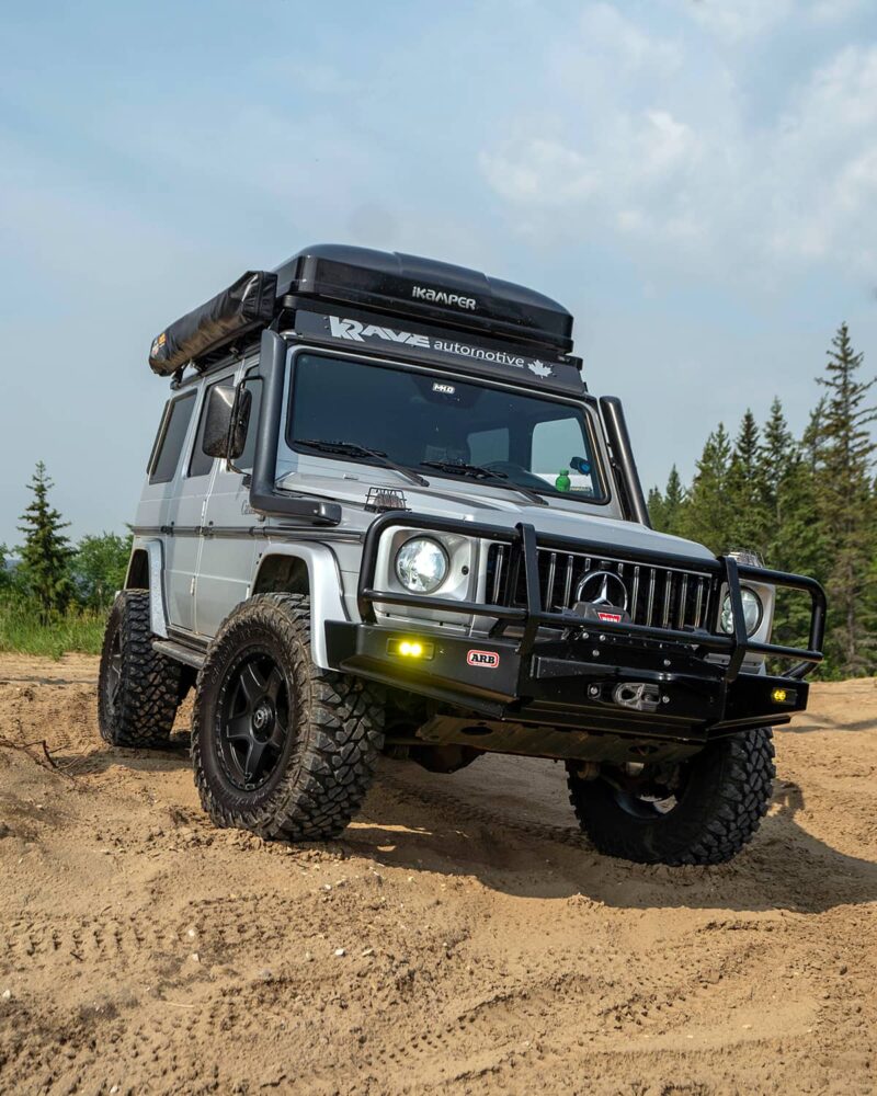 4" Lifted Mercedes G400d CDI on 35 Inch Tires is an Overlander's Dream ...
